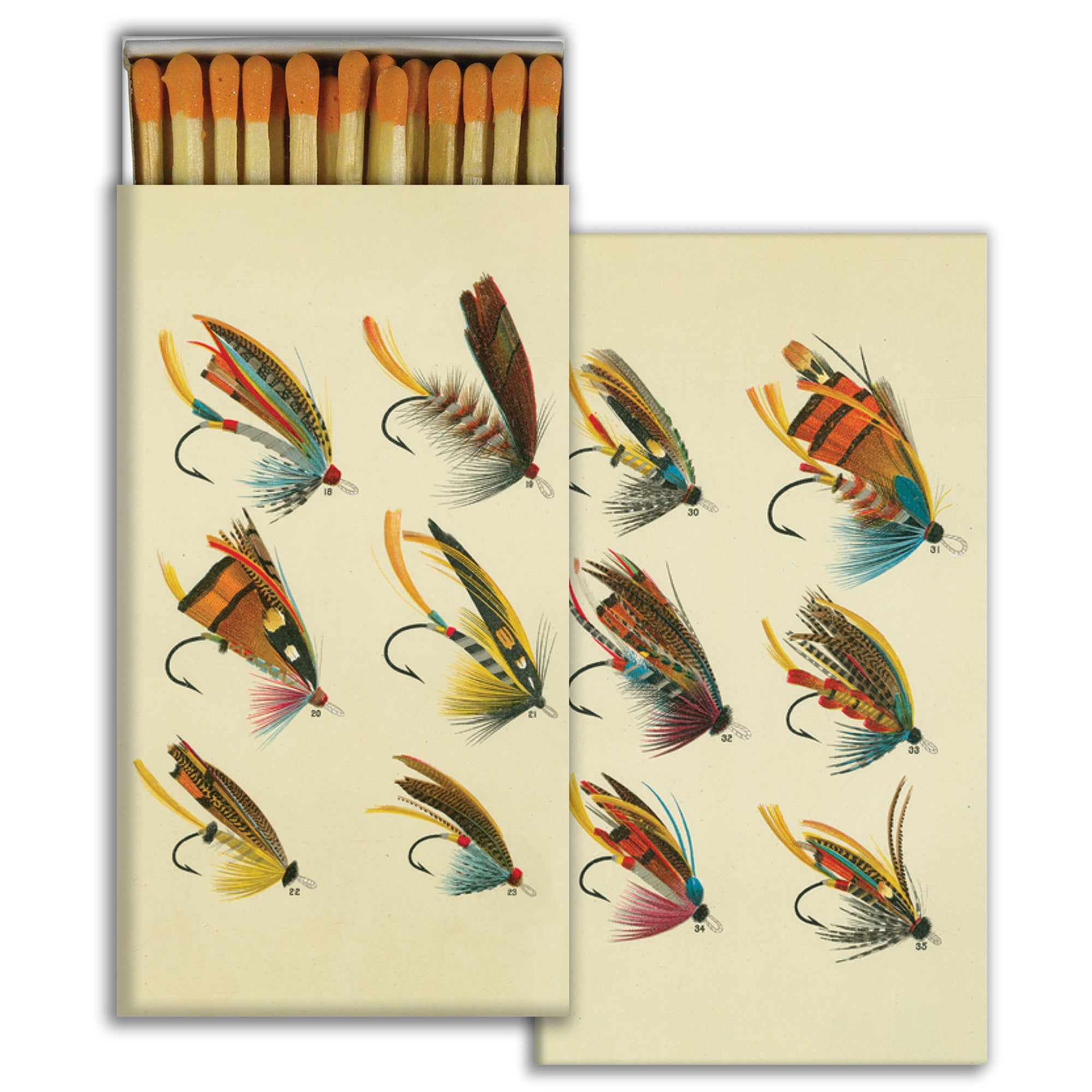 Decorative Matchbox - Salmon Flies Decorative Matchbox | Matchboxmart
