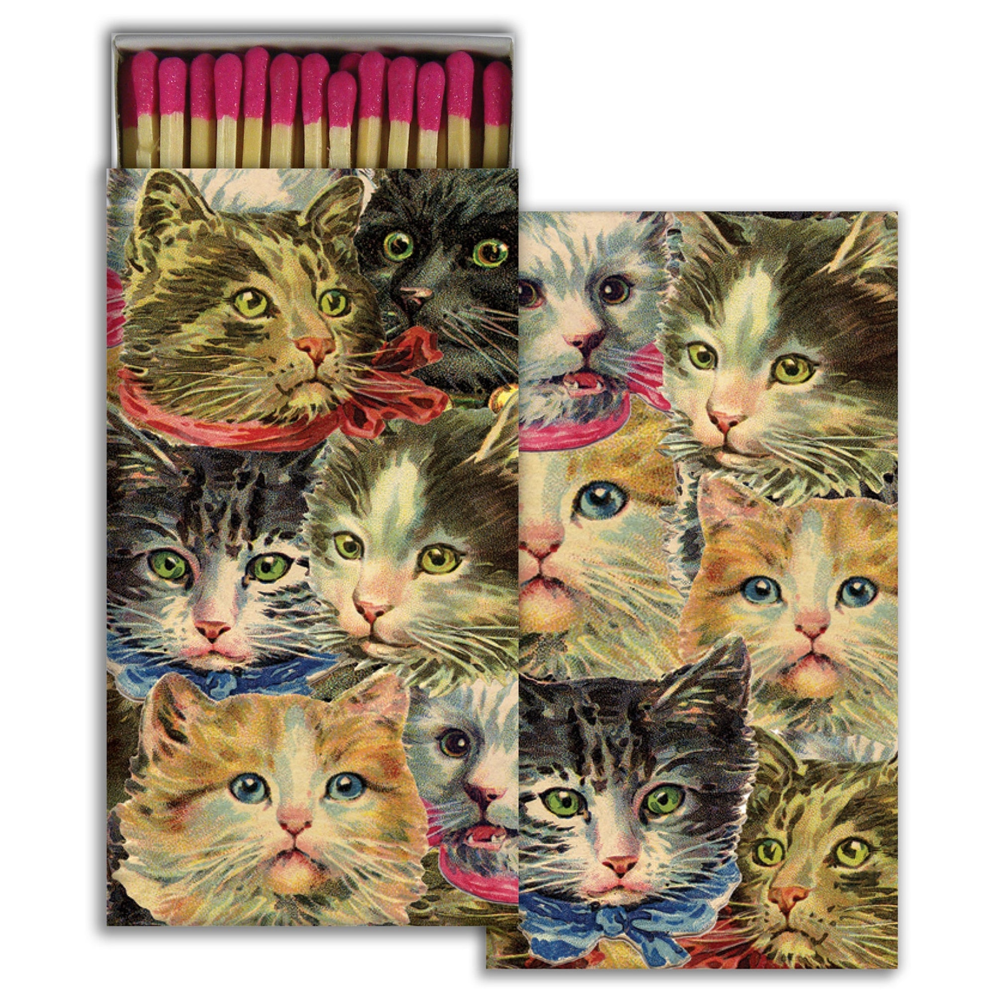 Decorative Matchbox - Cat Cluster Decorative Matchbox | Matchboxmart