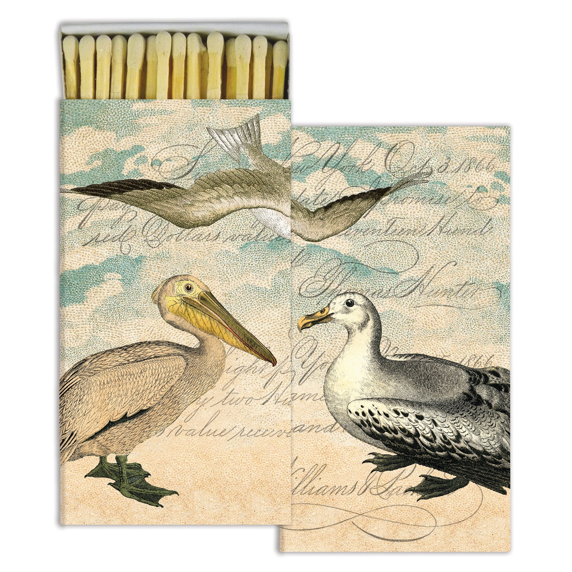 Decorative Matchbox - Sea Birds Decorative Matchbox | Matchboxmart