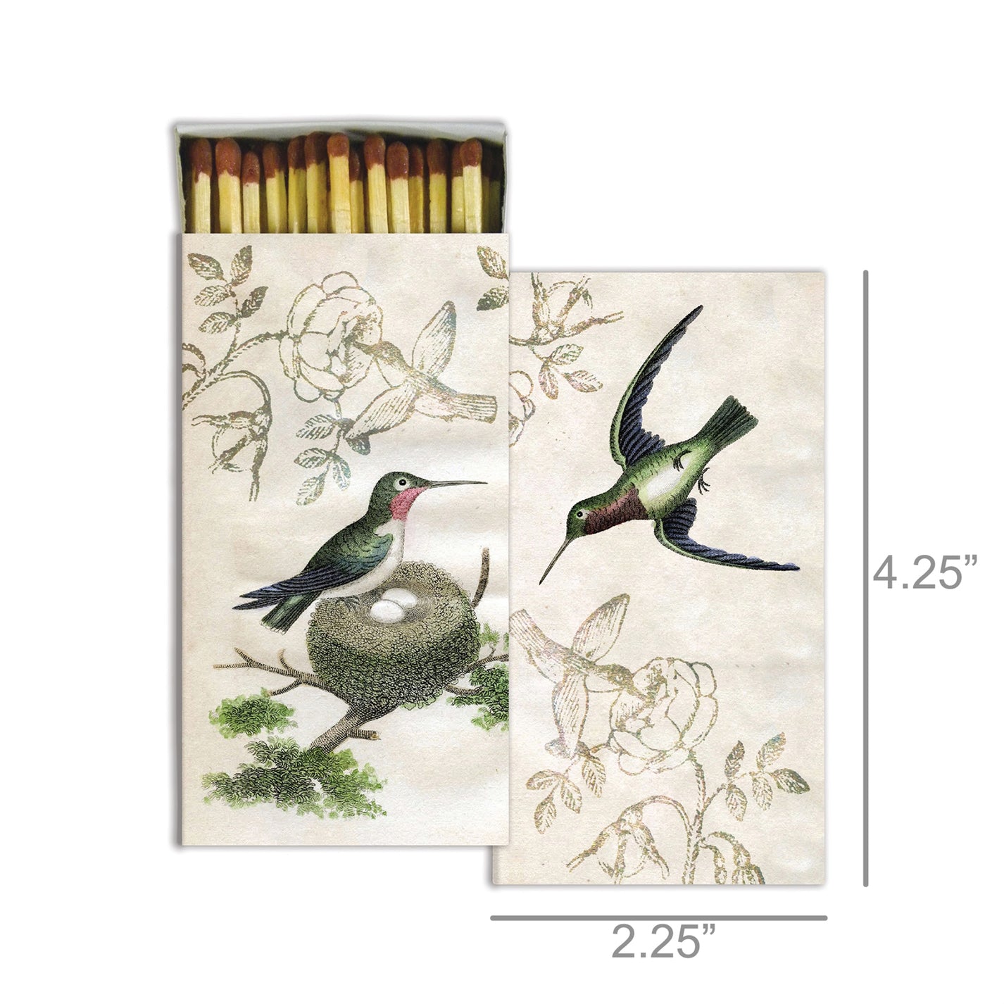 Decorative Matchbox - Hummingbirds Decorative Matchbox | Matchboxmart